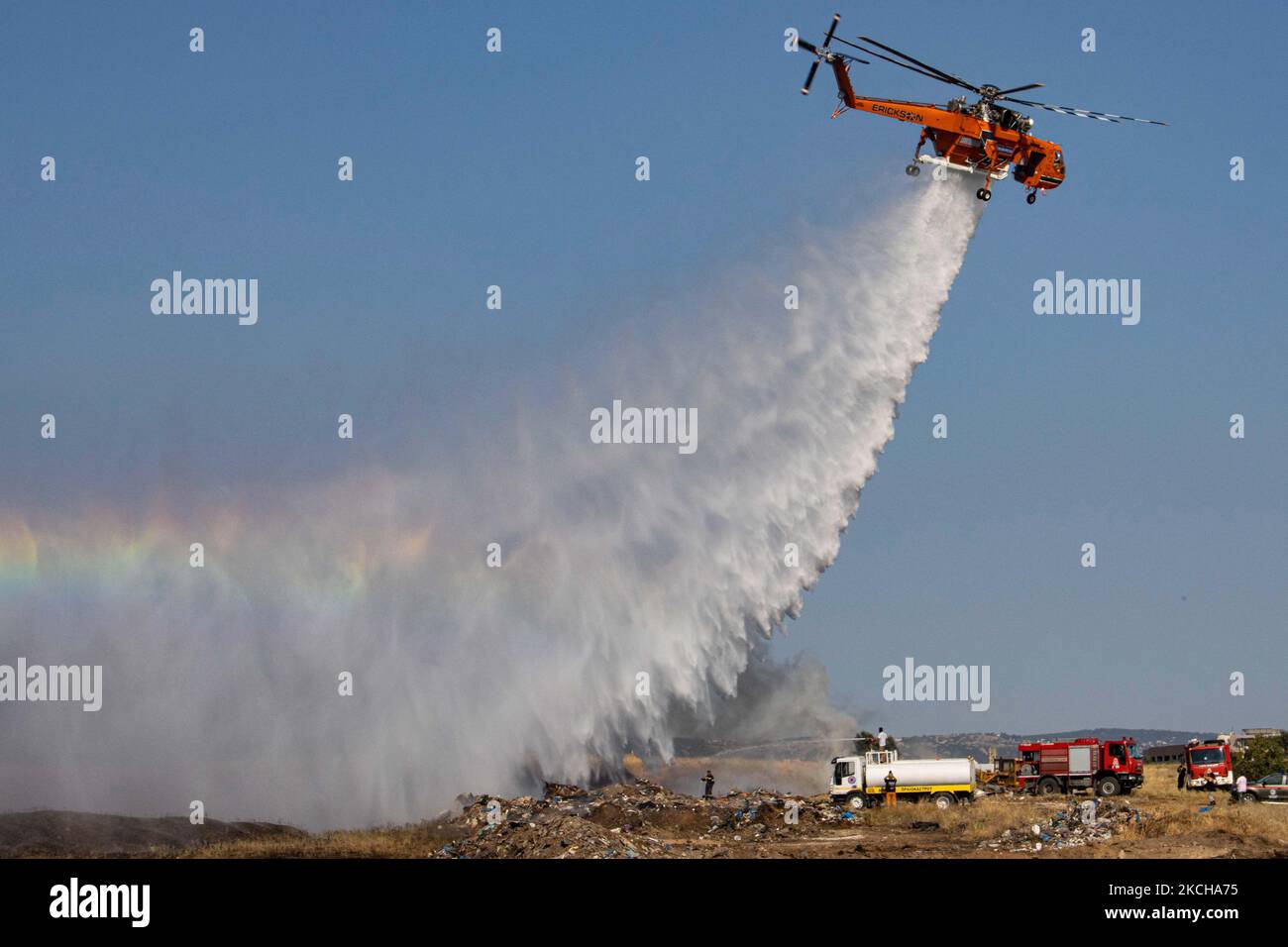 Sikorsky s 64 skycrane fire hi-res stock photography and images - Alamy