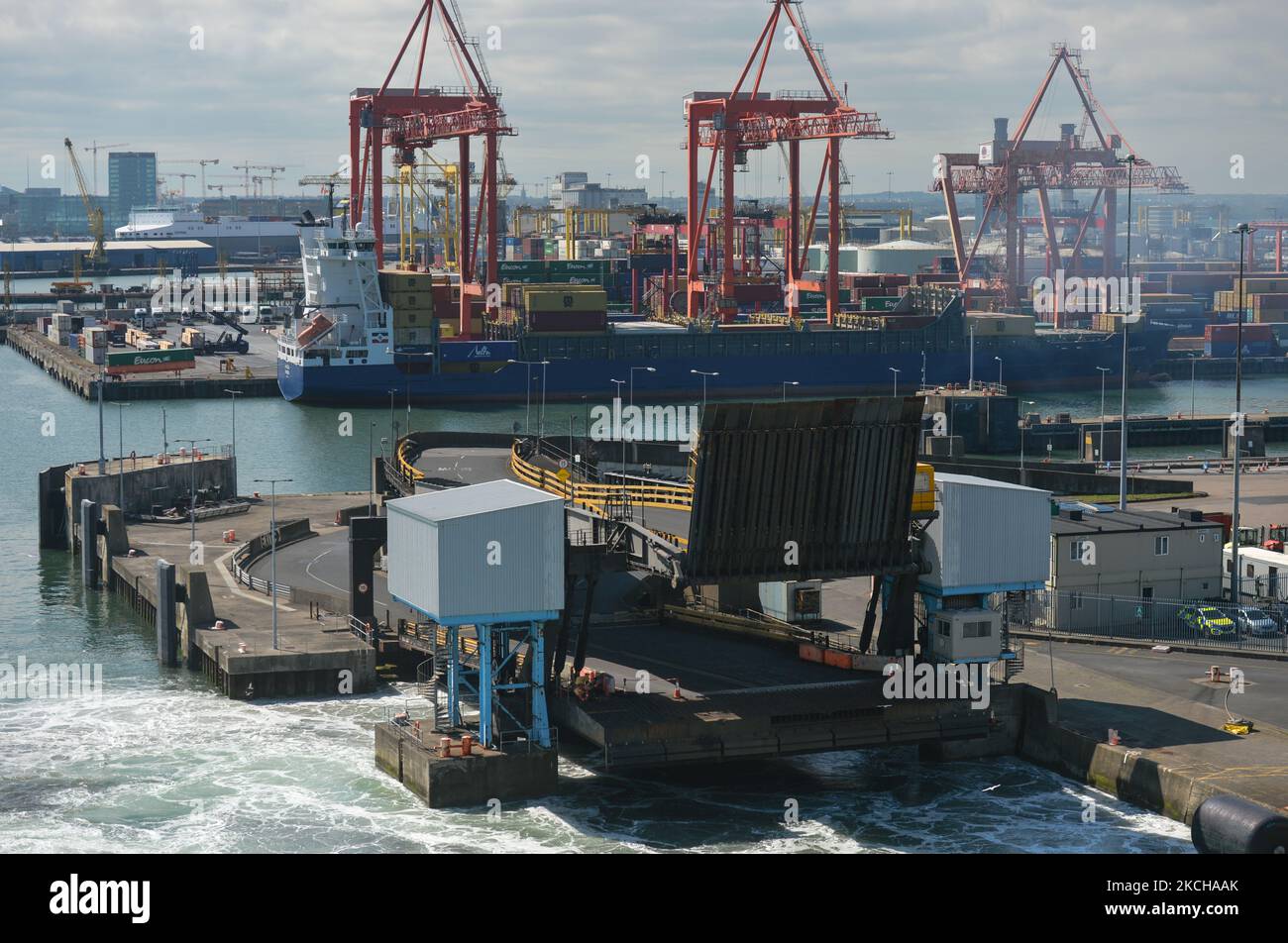 Dublin port terminals hi-res stock photography and images - Alamy