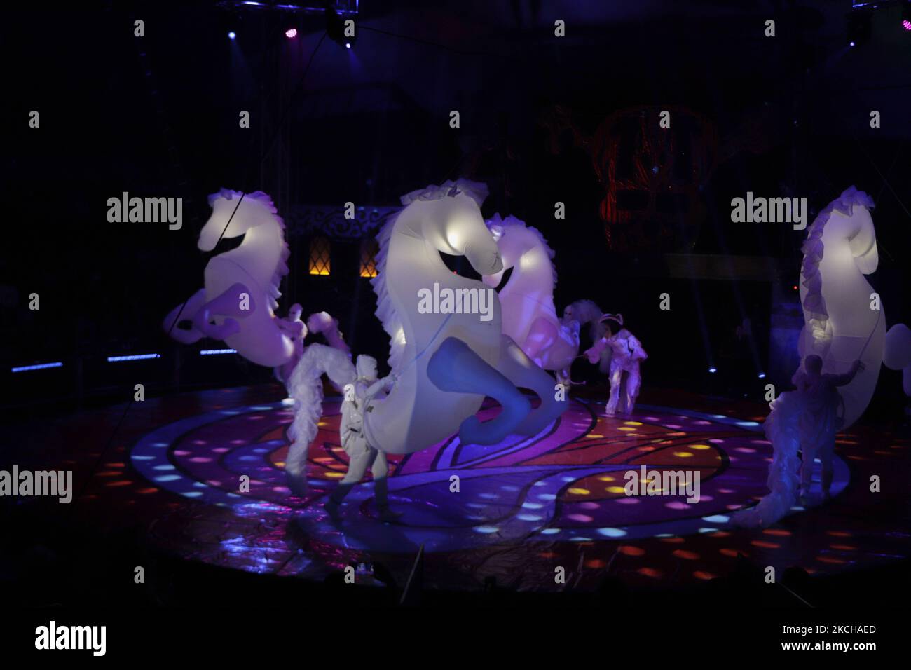 Gala performance Bardum El Show inside the Circo Atayde Hermanos ...