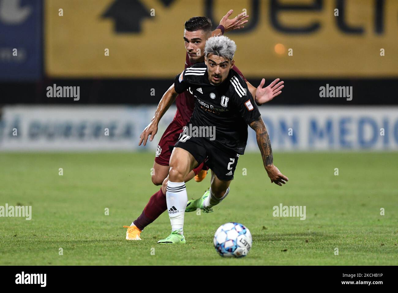 Radu Negru during CFR Cluj vs FC U Craiova 1948, Romanian Liga 1, Dr ...