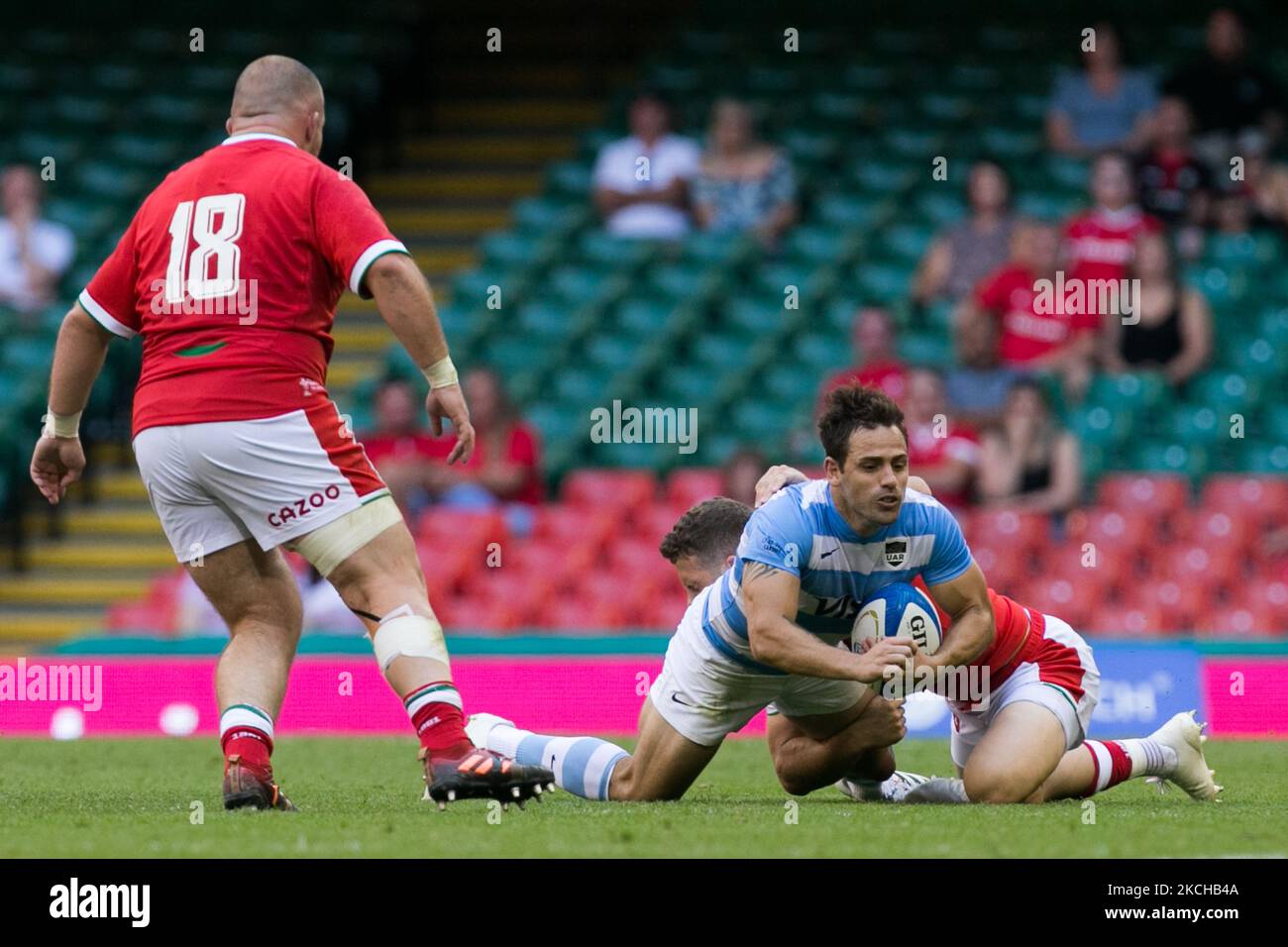 Nicolas Sanchez (Argentina) during the 2021 Summer Internationals match ...