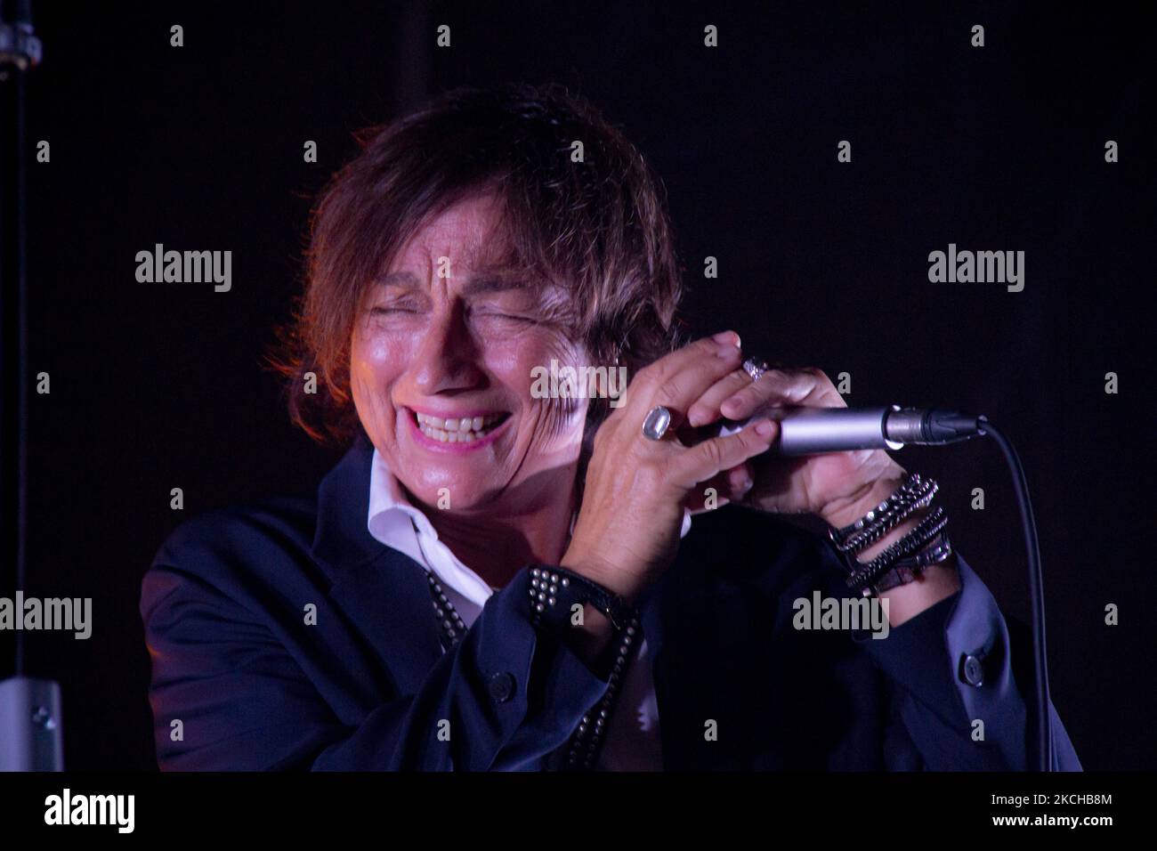 Italian Singer Gianna Nannini At Marostica Summer Festival, Friday 16 ...