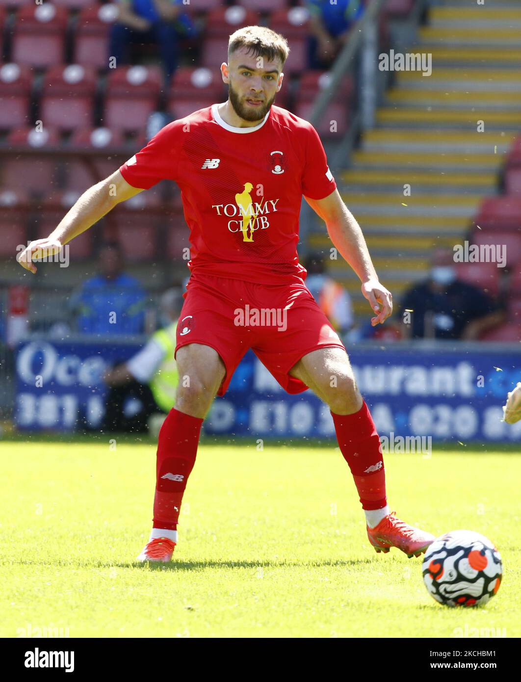 Aaron Drinan of Leyton Orient during JE3 Foundation Trophy between ...