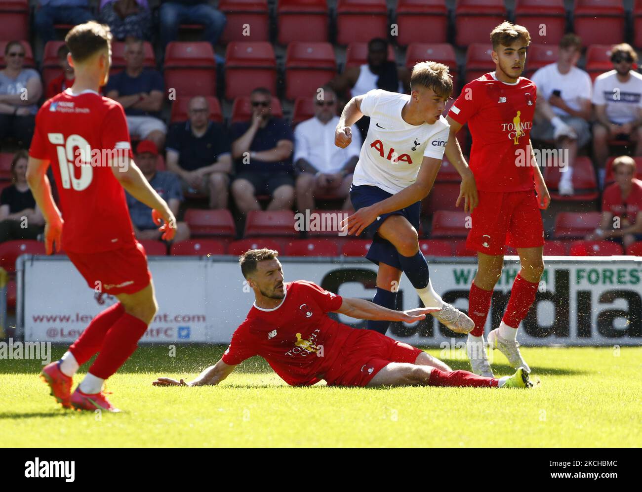 Tottenham Hotspur's Harvey White during JE3 Foundation Trophy between ...