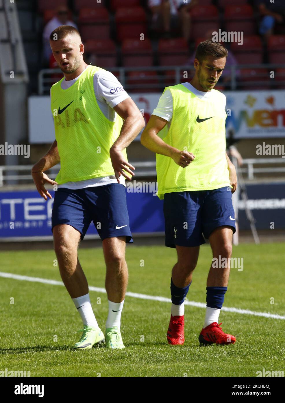 L-R Tottenham Hotspur's Eric Dier and Tottenham Hotspur's Harry Winks ...