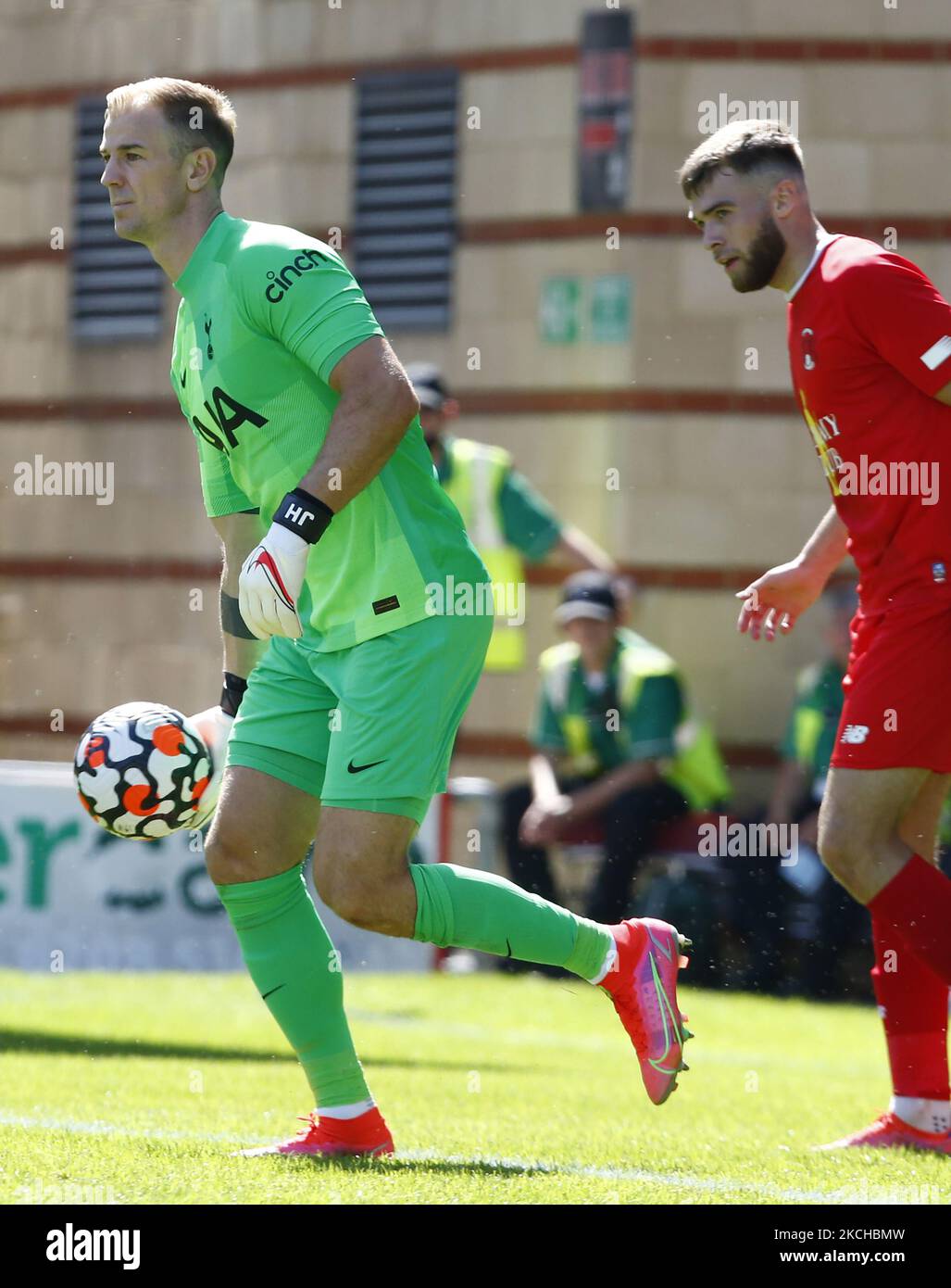 Tottenham Hotspur's Joe Hart during JE3 Foundation Trophy between ...