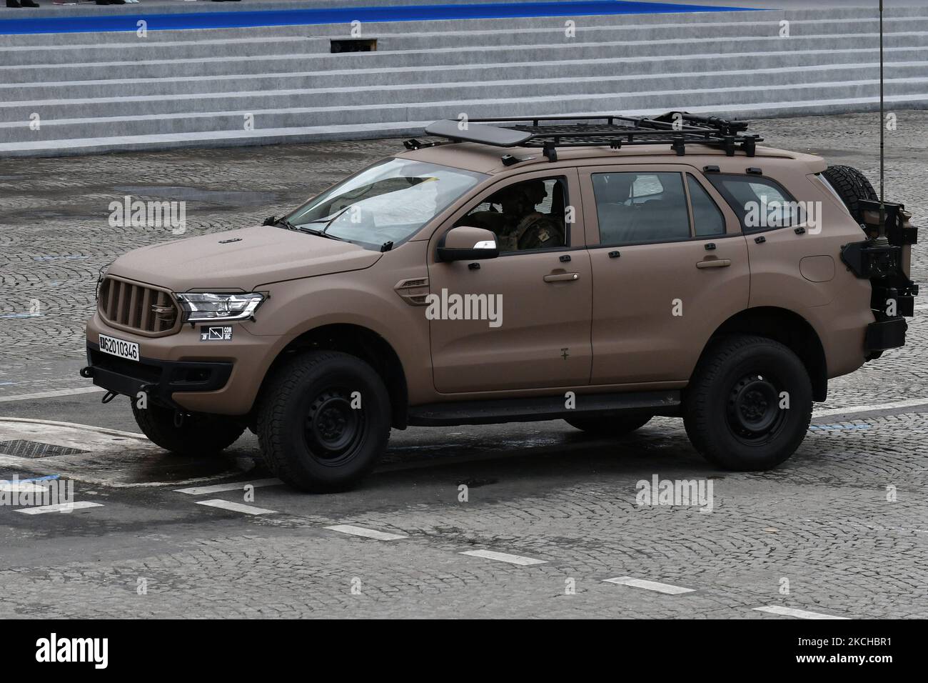 Vehicle VT4 during the Military vehicles parade Bastille Day 14 juillet ...