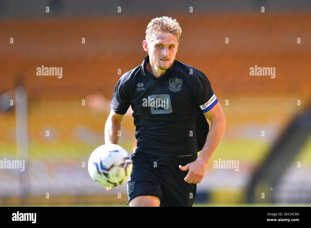 Nathan Smith of Port Vale during the Pre-season Friendly match between ...