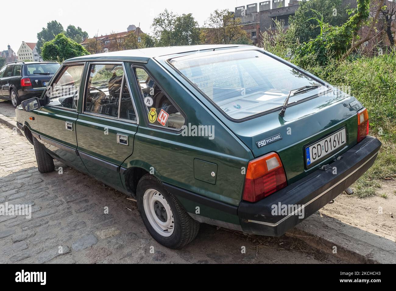 Communist era Polish FSO Polonez car, named also Borewicz is seen in ...