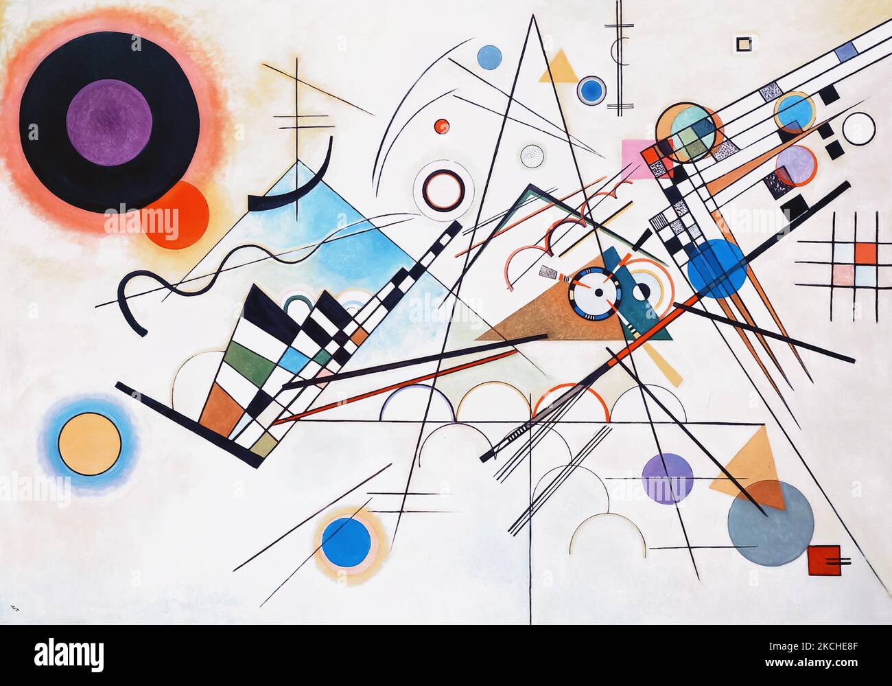“composition viii” by wassily kandinsky hi-res stock photography and ...