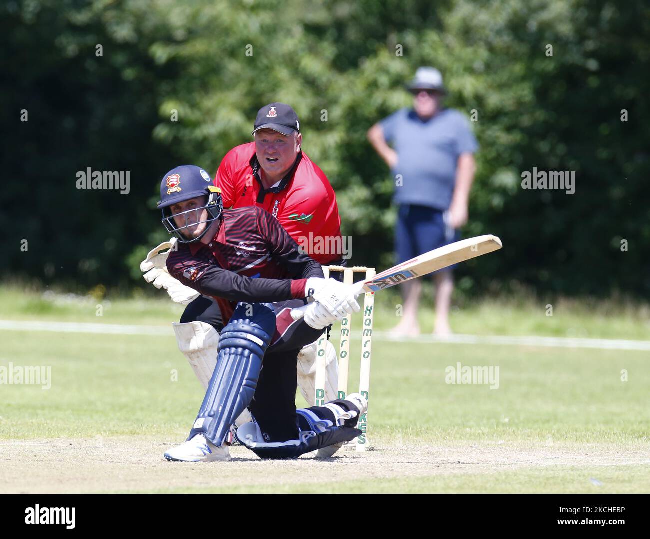 William Butlemen of Brentwood cc during Dukes Essex T20 Competition ...