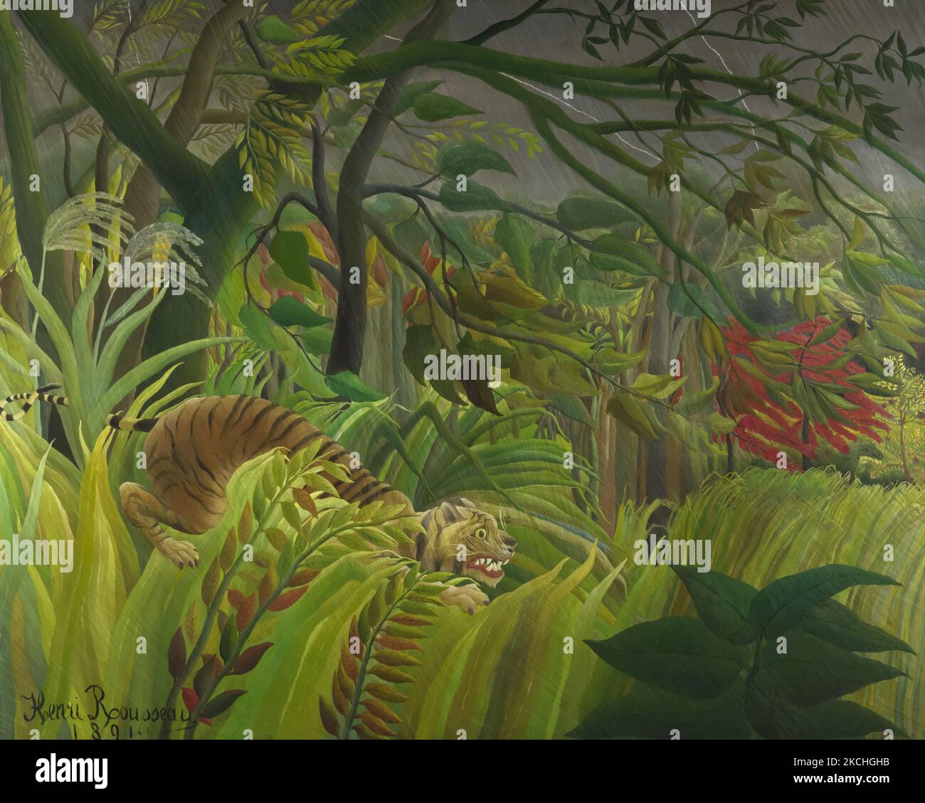 Rousseau paintings hi-res stock photography and images - Alamy