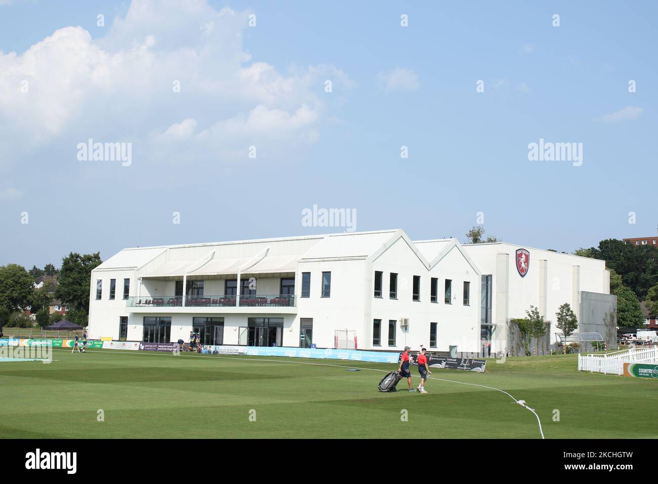 General view during the Durham training and nets session prior to the ...