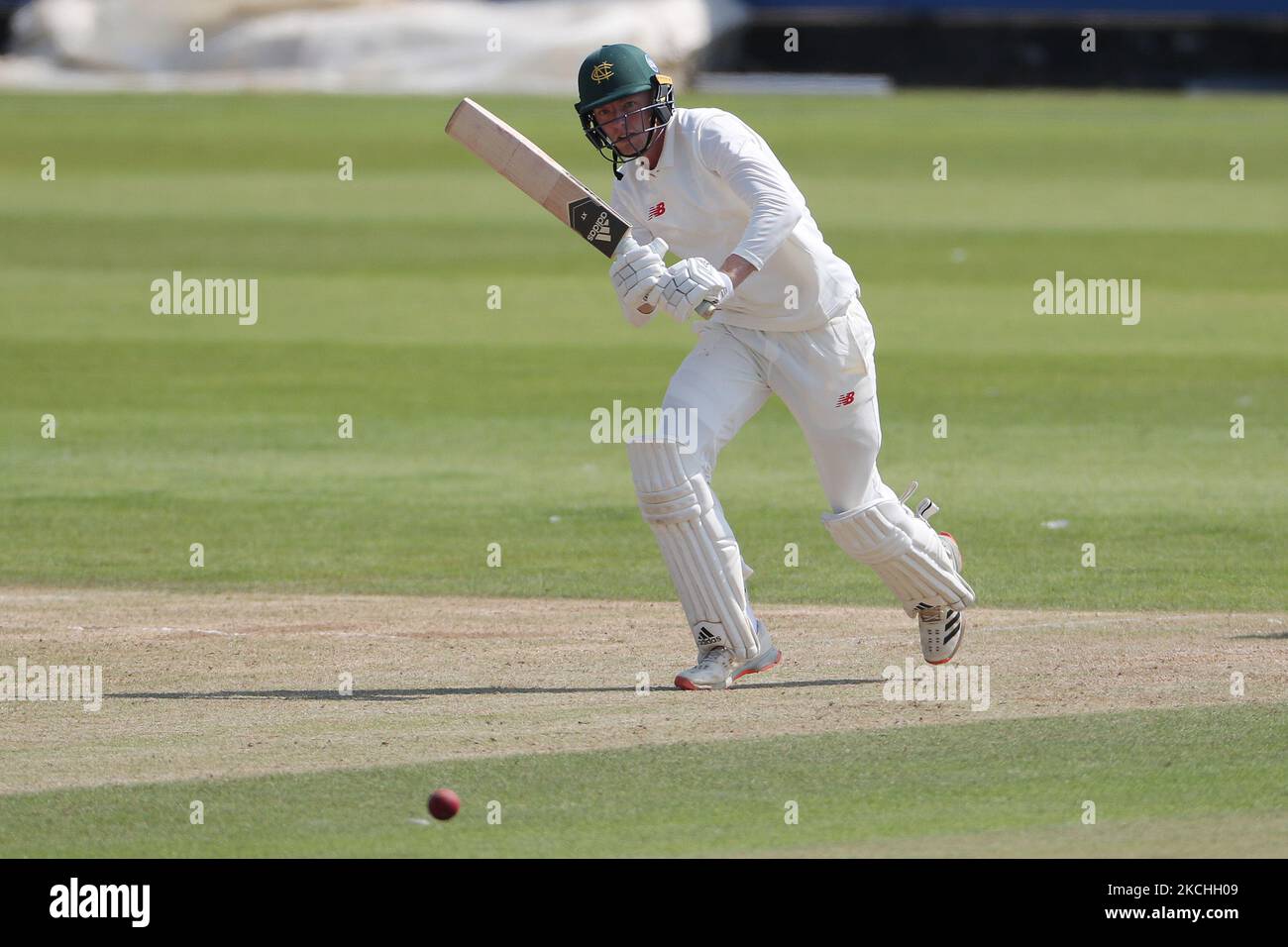 Lyndon James of Notts batting for the Counties Select XI during the ...