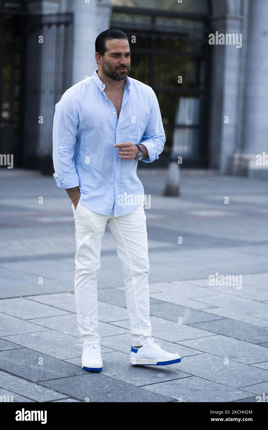 Venezuelan actor Alejandro Nones poses during the portrait session on ...