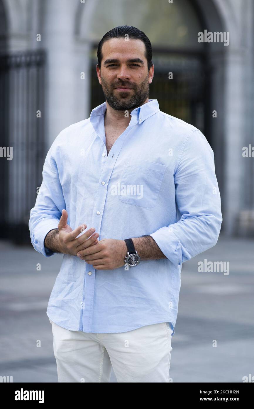 Venezuelan actor Alejandro Nones poses during the portrait session on ...