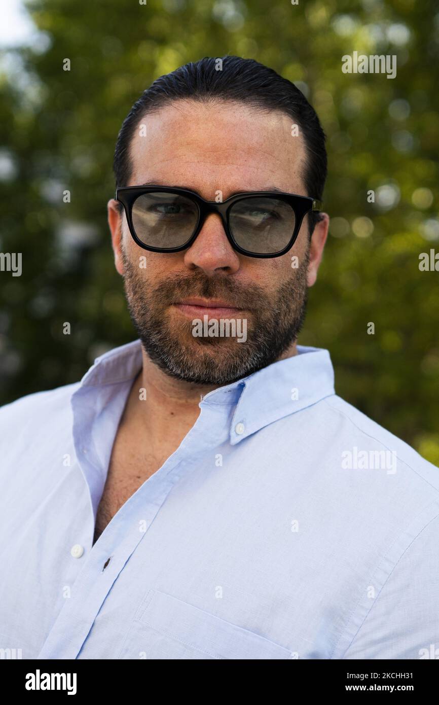 Venezuelan actor Alejandro Nones poses during the portrait session on ...