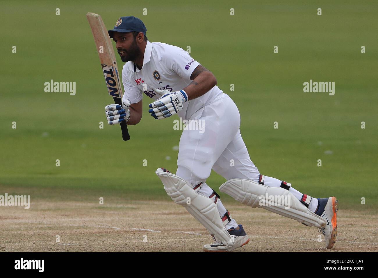 Hanuma Vihari of India batting during the Tour Match match between ...