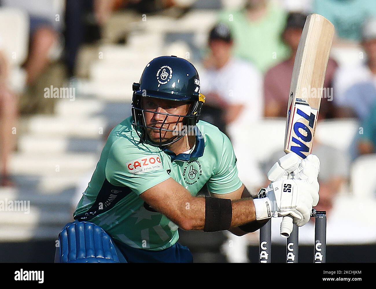 Colin Ingram of Oval Invincibles during The Hundred between Oval ...