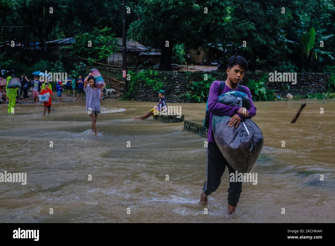 Residents of Calawis, Antipolo City in Philippines are struggling to ...