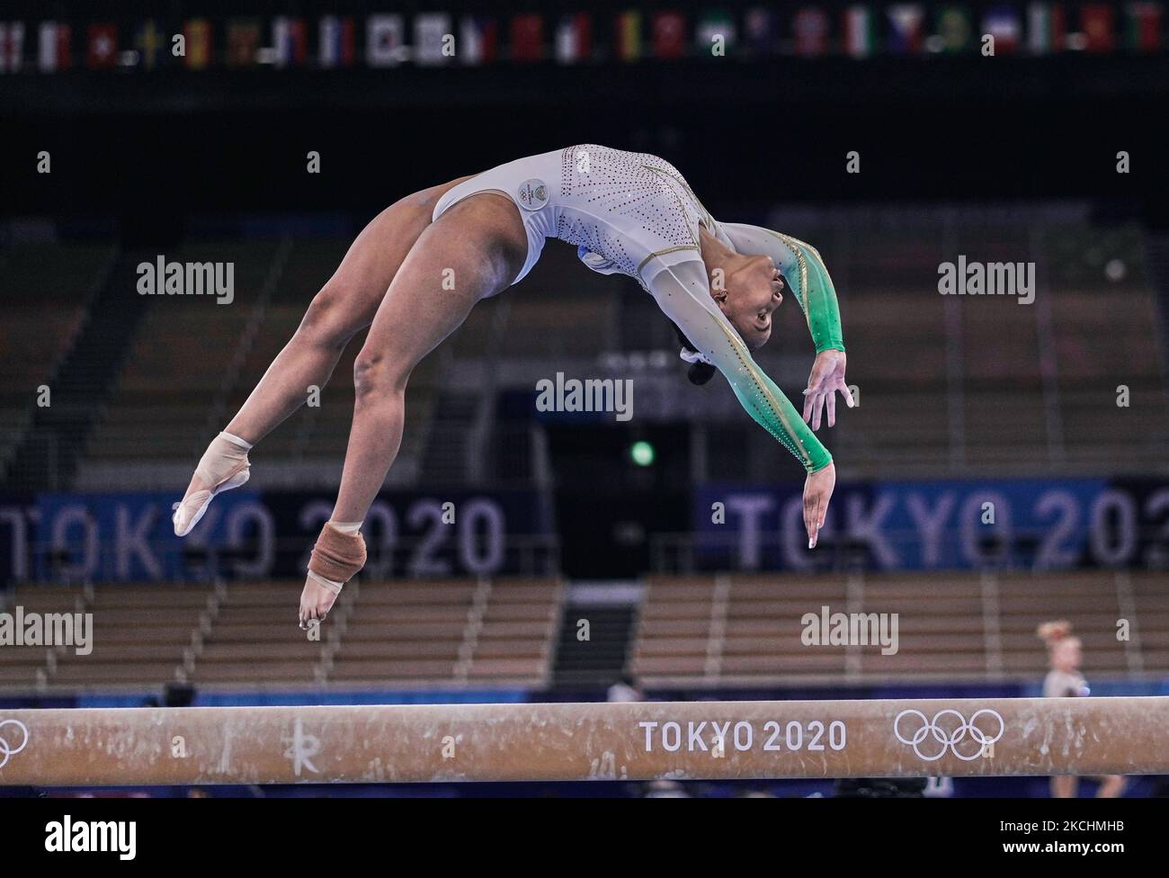 Caitlin Rooskrantz of South Africa during women's qualification for the ...