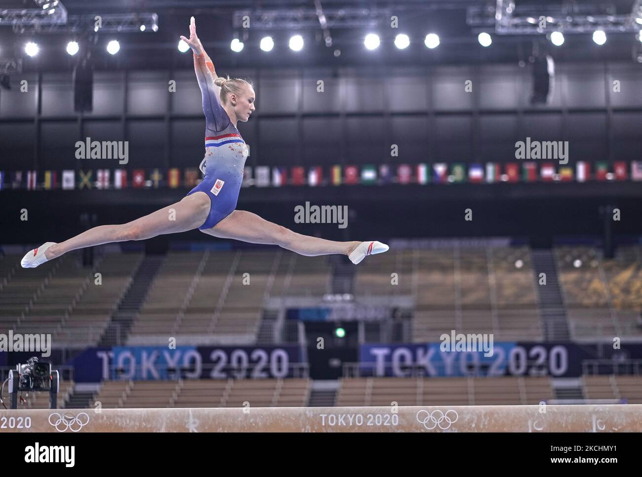 Lieke Wevers of Netherlands during women's qualification for the ...