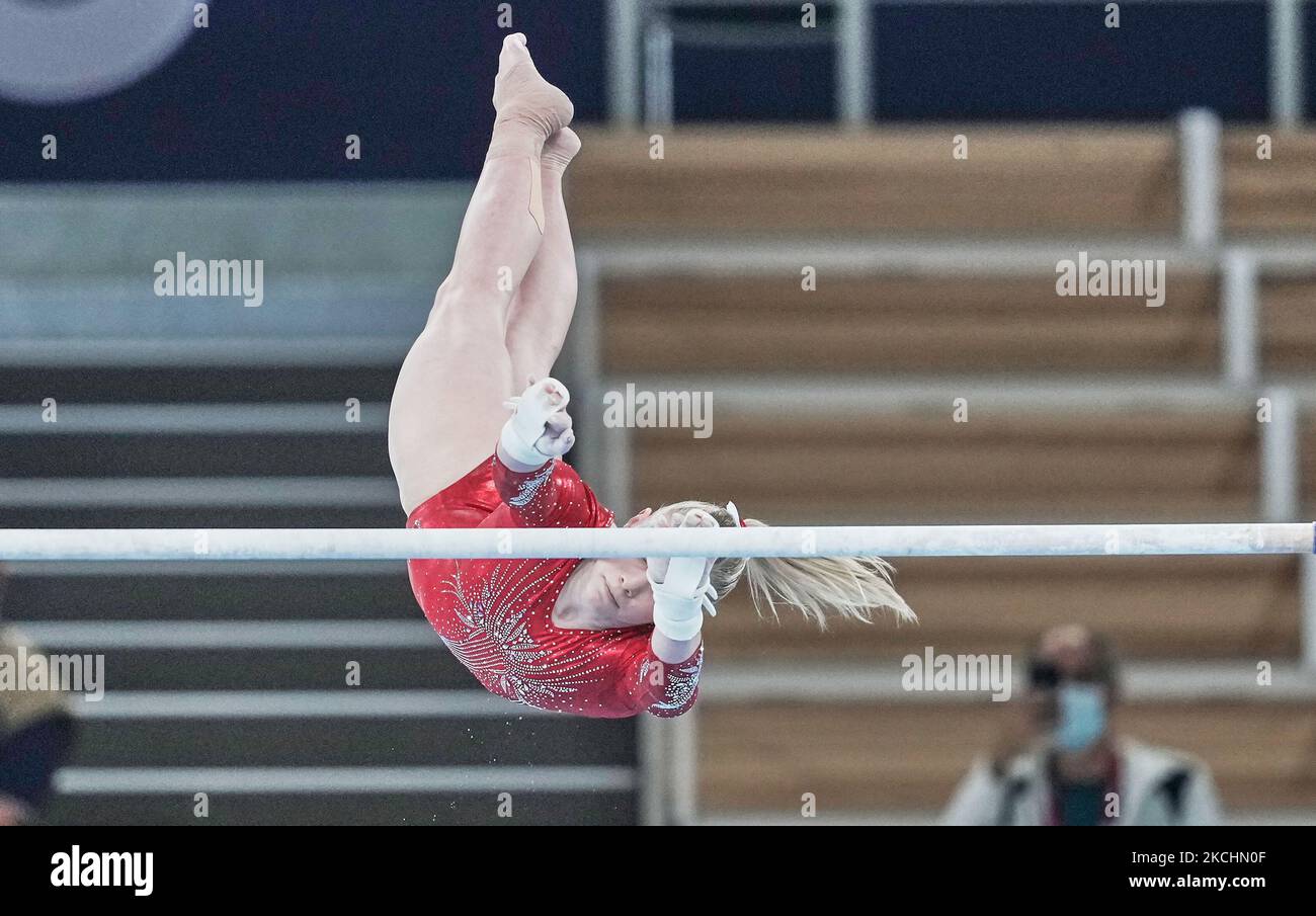 Jade Carey of United States of America during women's qualification for ...