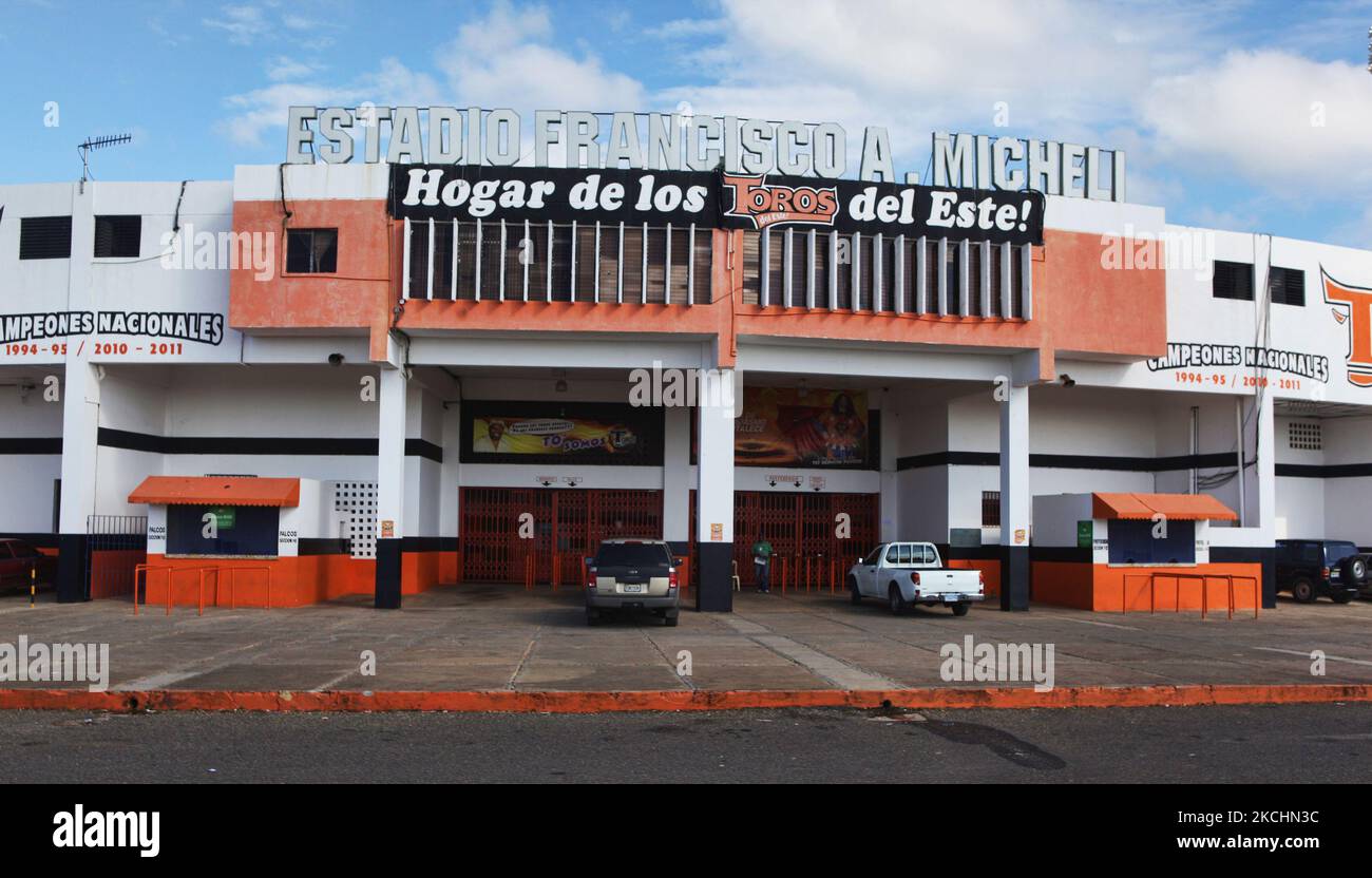 Estadio Francisco Micheli baseball stadium in the city of La Romana in ...