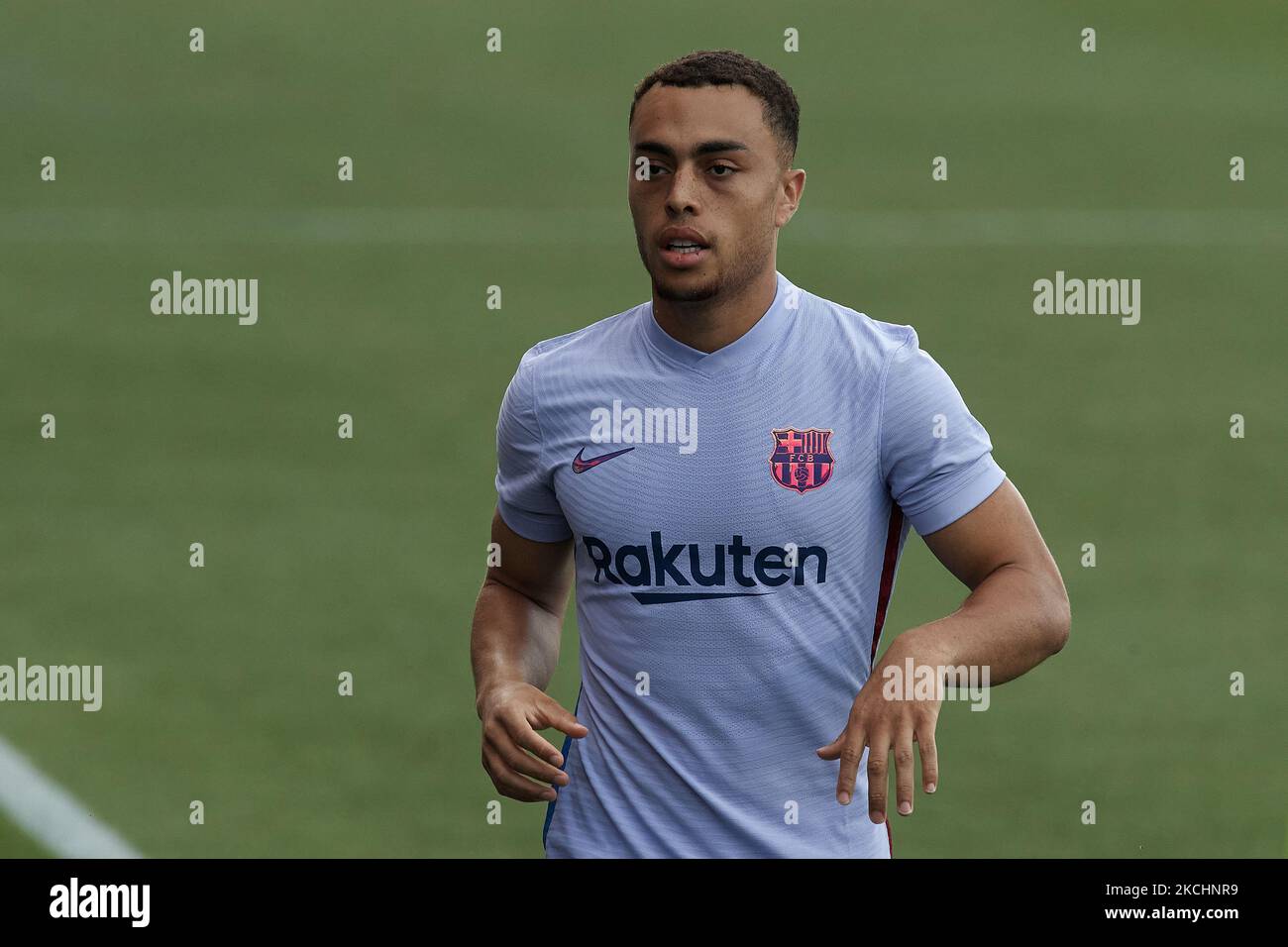 Sergiño Dest of Barcelona during the pre-season friendly match between ...