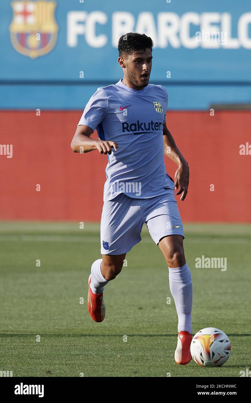 Nils Mortimer of Barcelona during the pre-season friendly match between ...