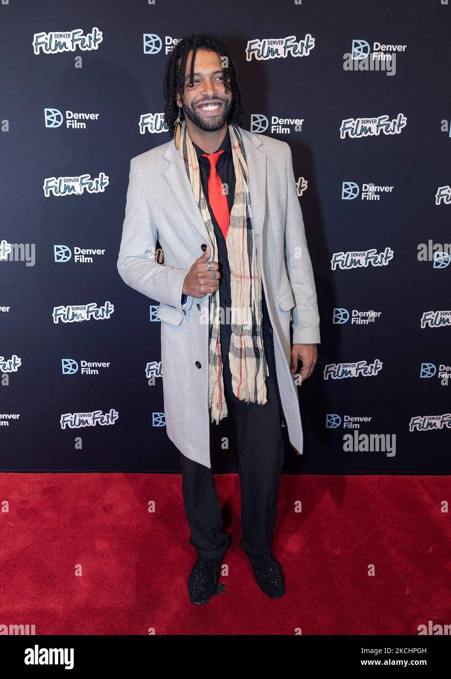 November 4, 2022, Denver, Colorado, USA: AQUILE GUNBY Singer/Songwriter ...