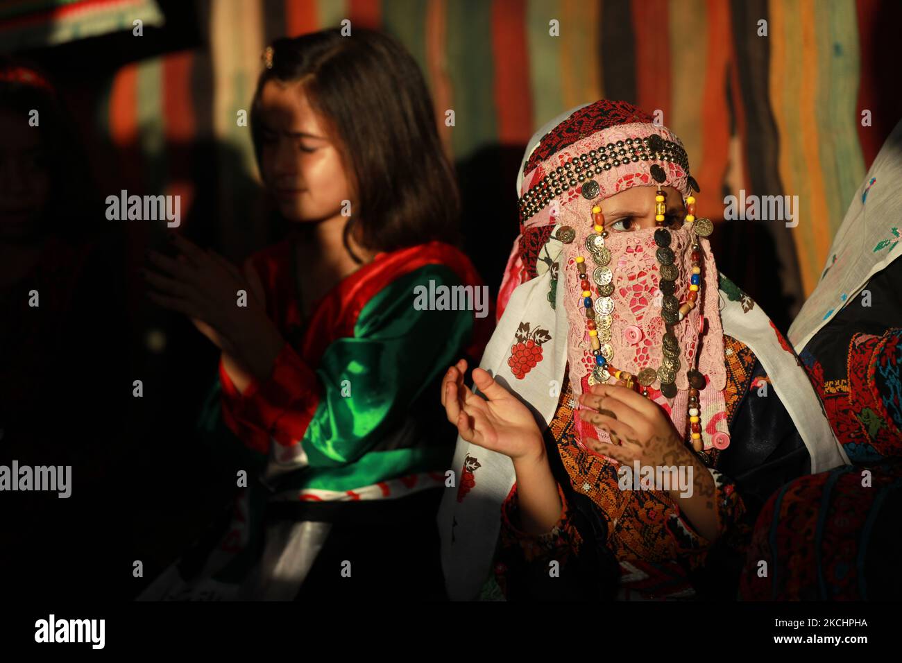 Palestinian traditional costume day hi-res stock photography and images ...