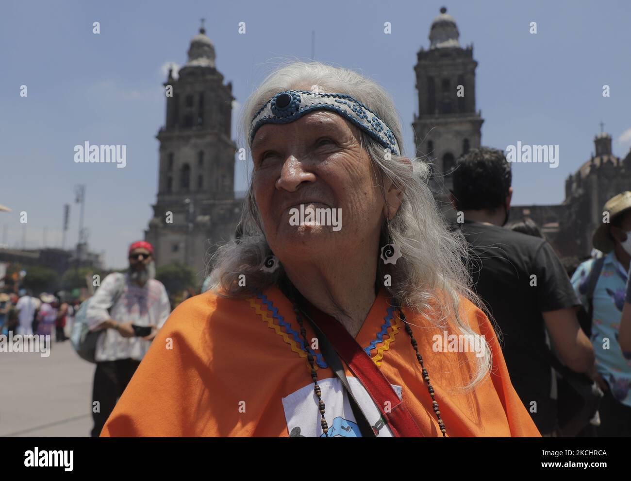 Toci (in nahuatl, our grandmother), during the 696th anniversary of the ...