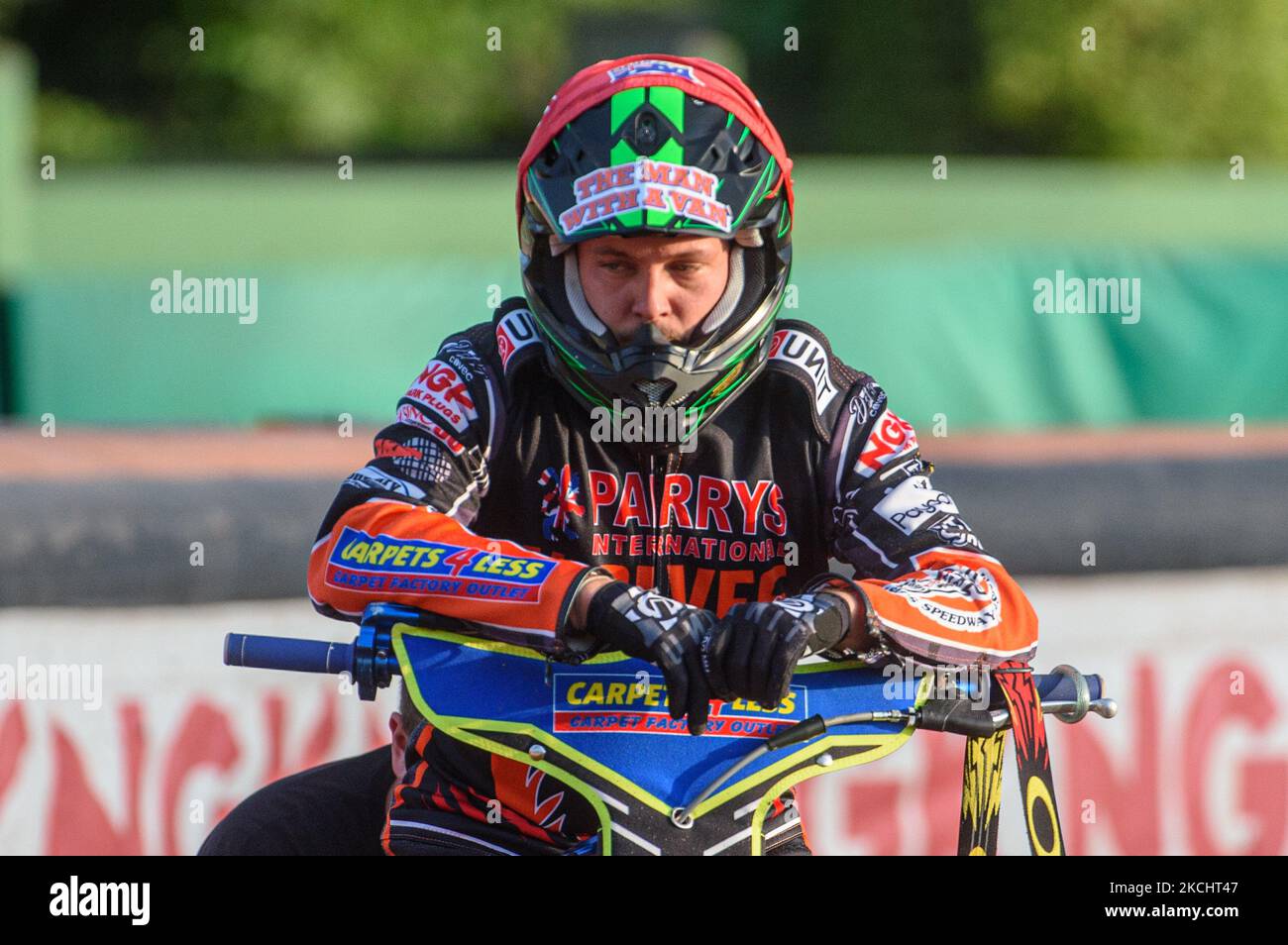 Nick Morris waits for his heat during the SGB Premiership match between ...