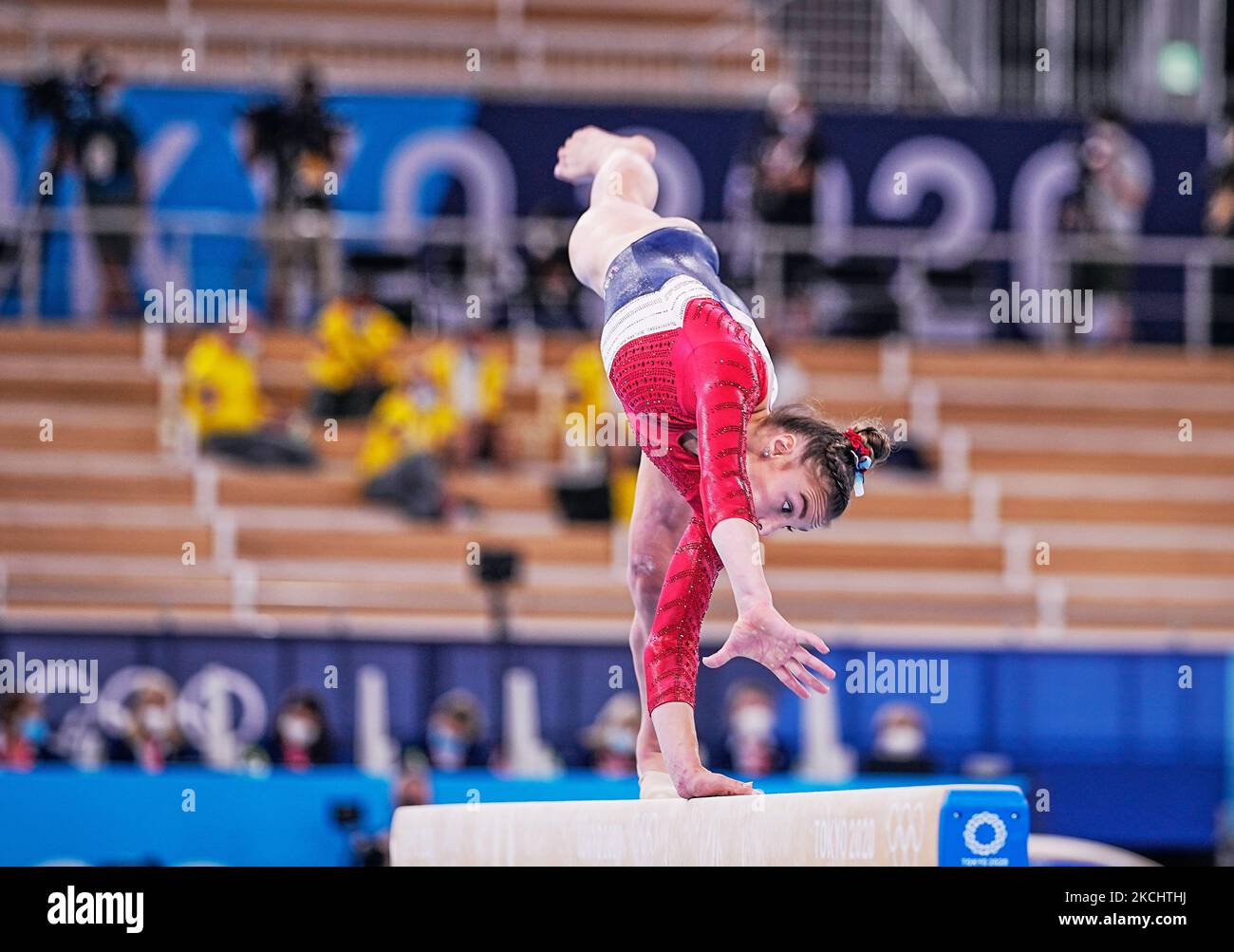 Grace Mccallum of United States of America during women's Artistic ...