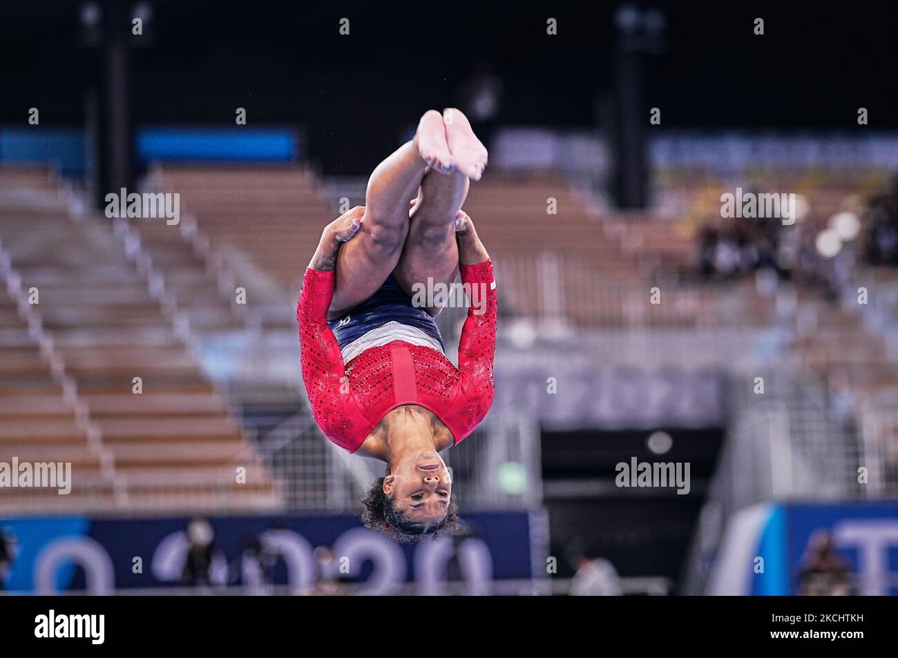Jordan Chiles of United States of America during women's Artistic ...