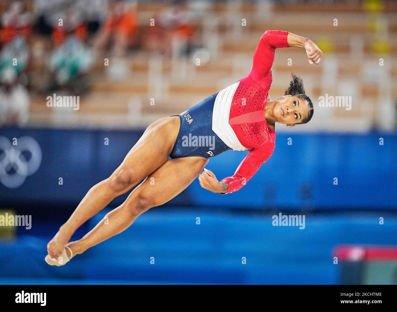 Jordan Chiles of United States of America during women's Artistic ...