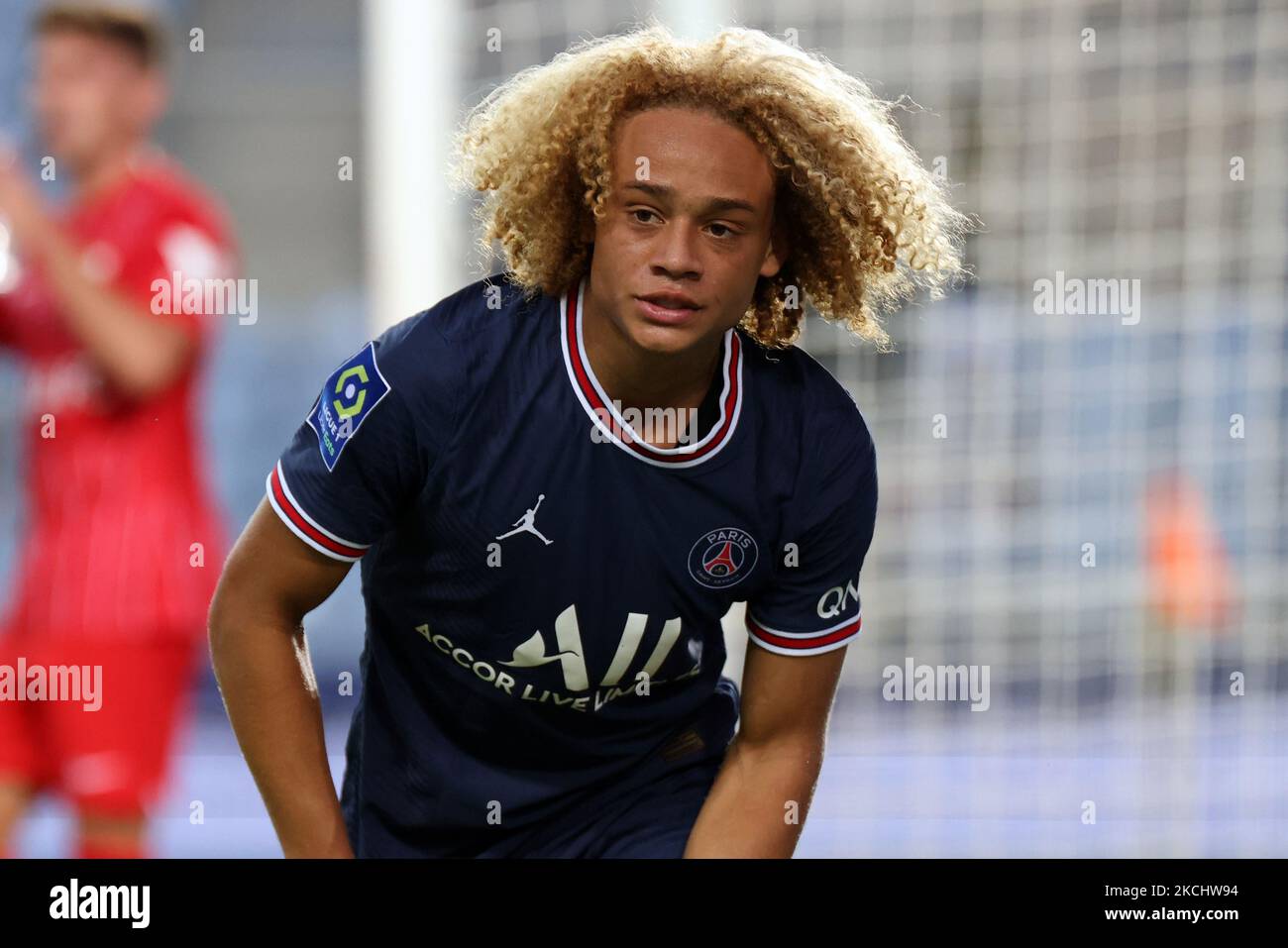 Xavi Simons of Paris Saint Germain during the pre-season friendly match ...