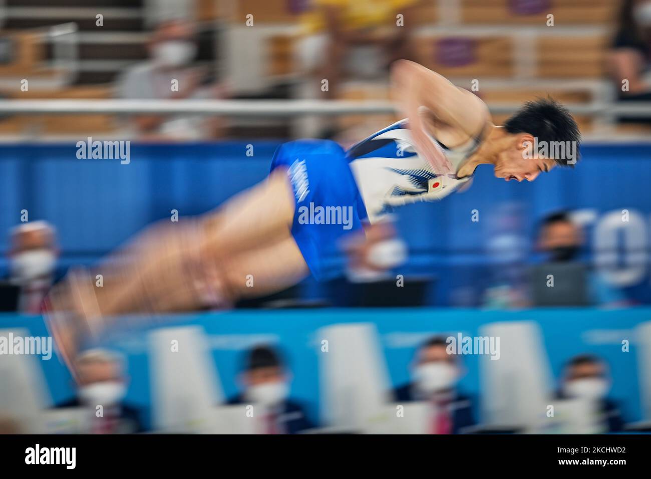 Daiki Hashimoto of Japan during mens all around final in Artistic ...