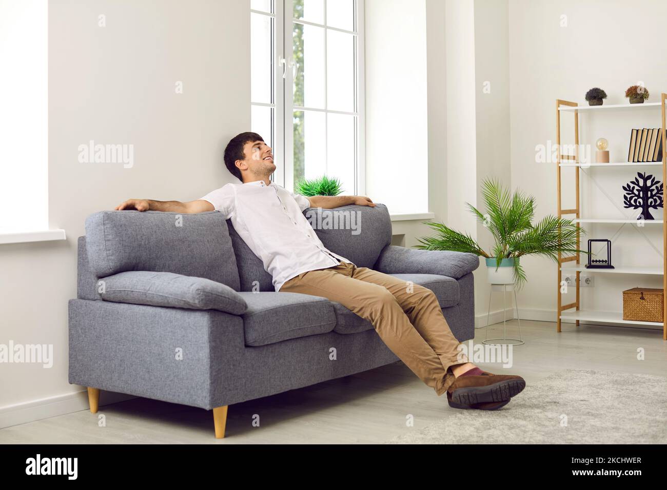 Lazy man sofa hi-res stock photography and images - Alamy