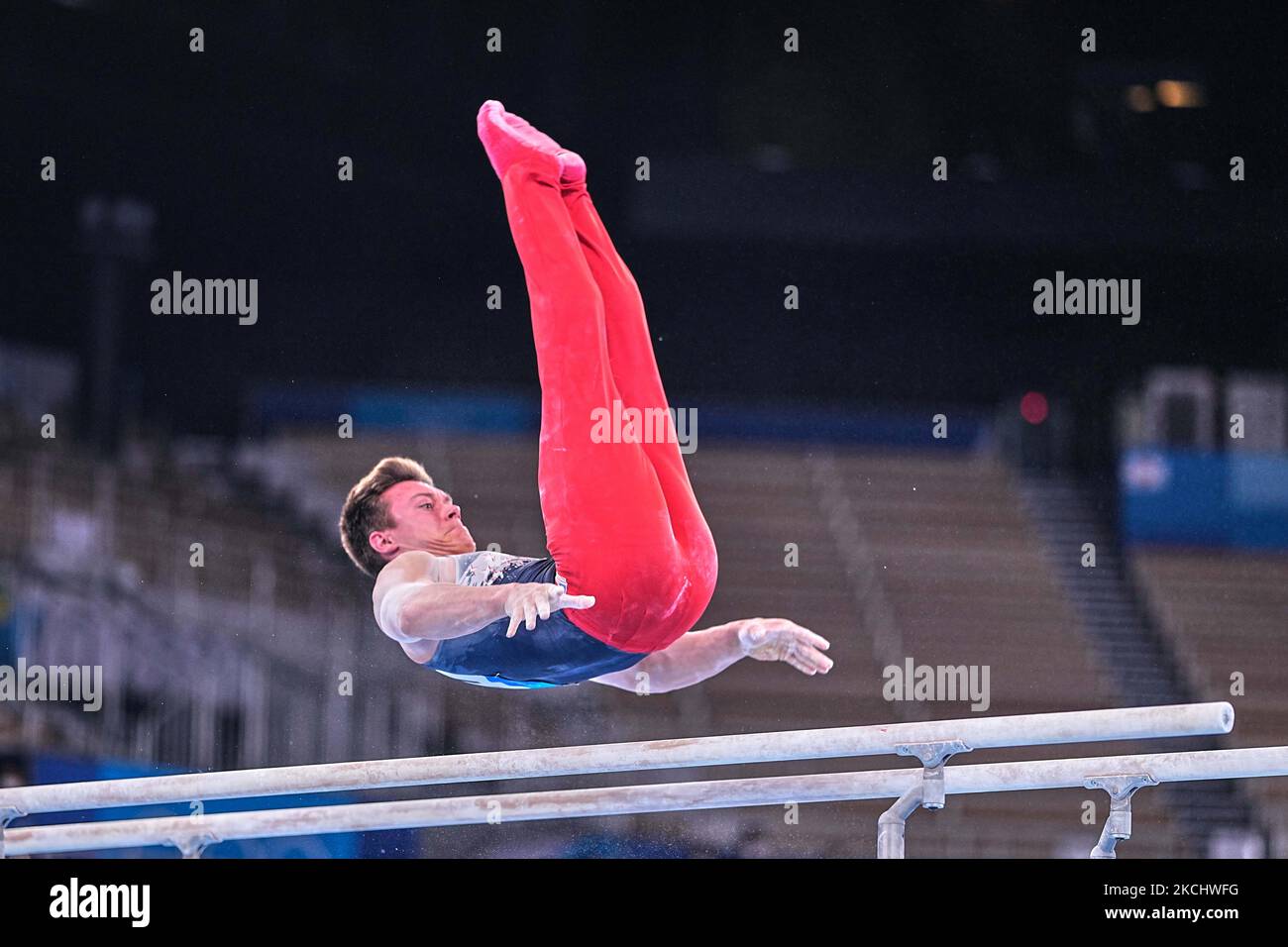 Brody Malone of United States of America during mens all around final ...