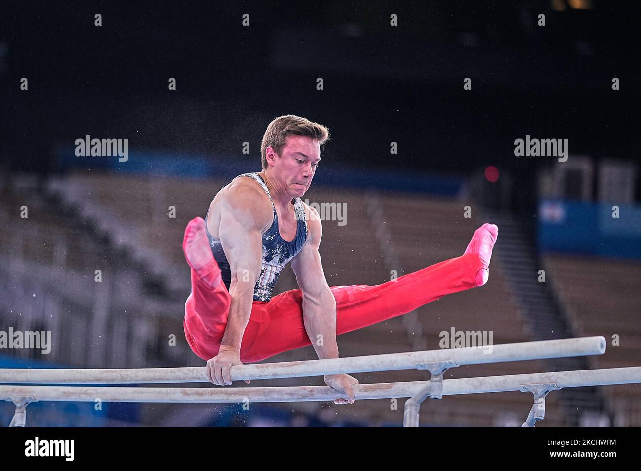 Brody Malone of United States of America during mens all around final ...