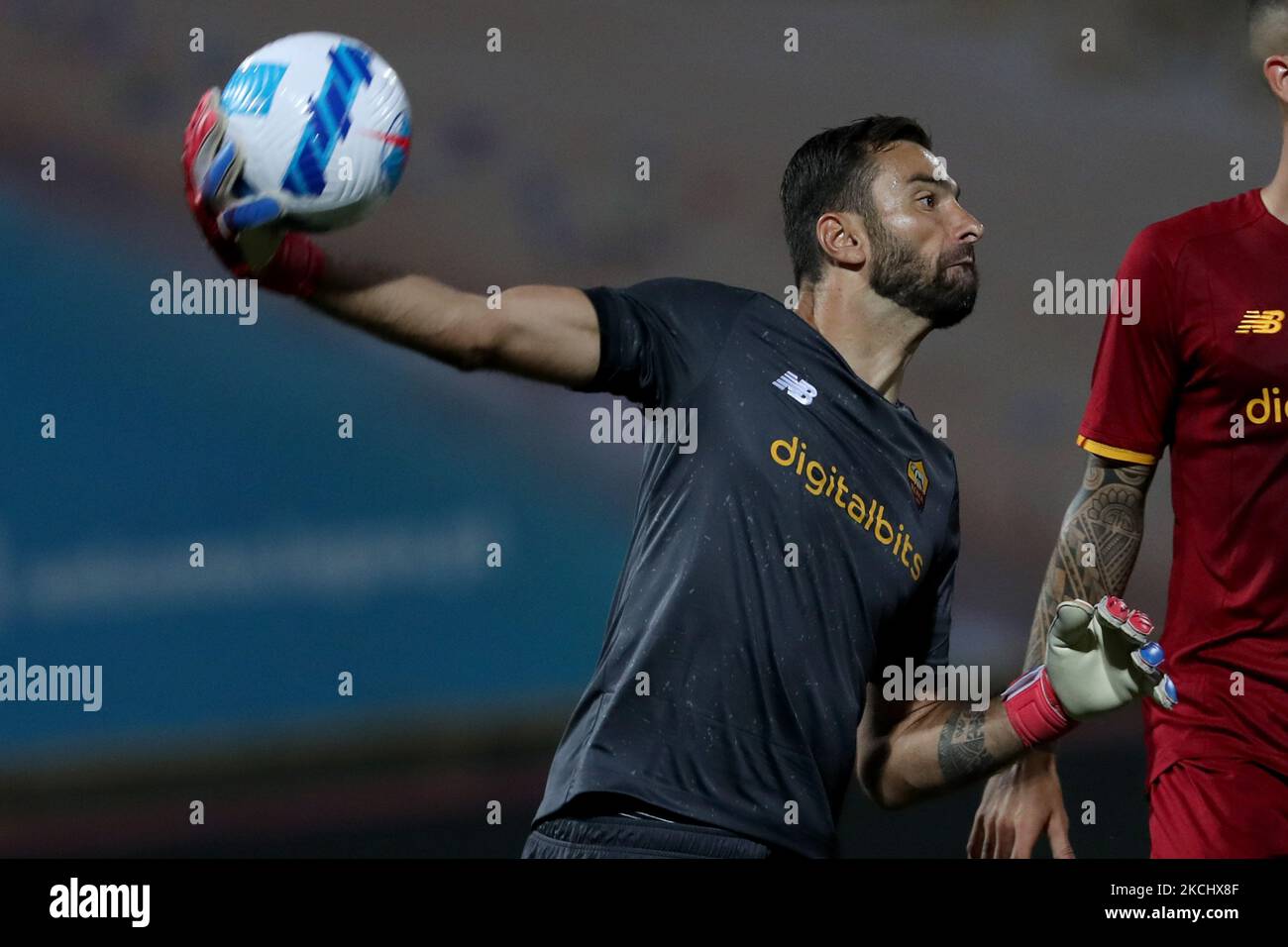 AS Roma's goalkeeper Rui Patricio in action during an international ...