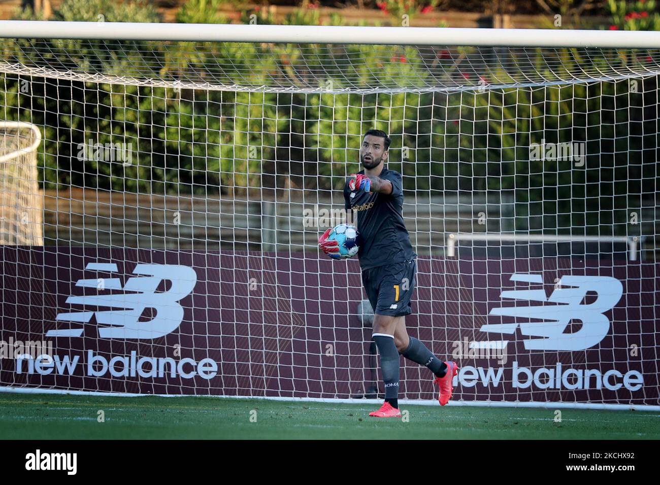 AS Roma's goalkeeper Rui Patricio in action during an international ...