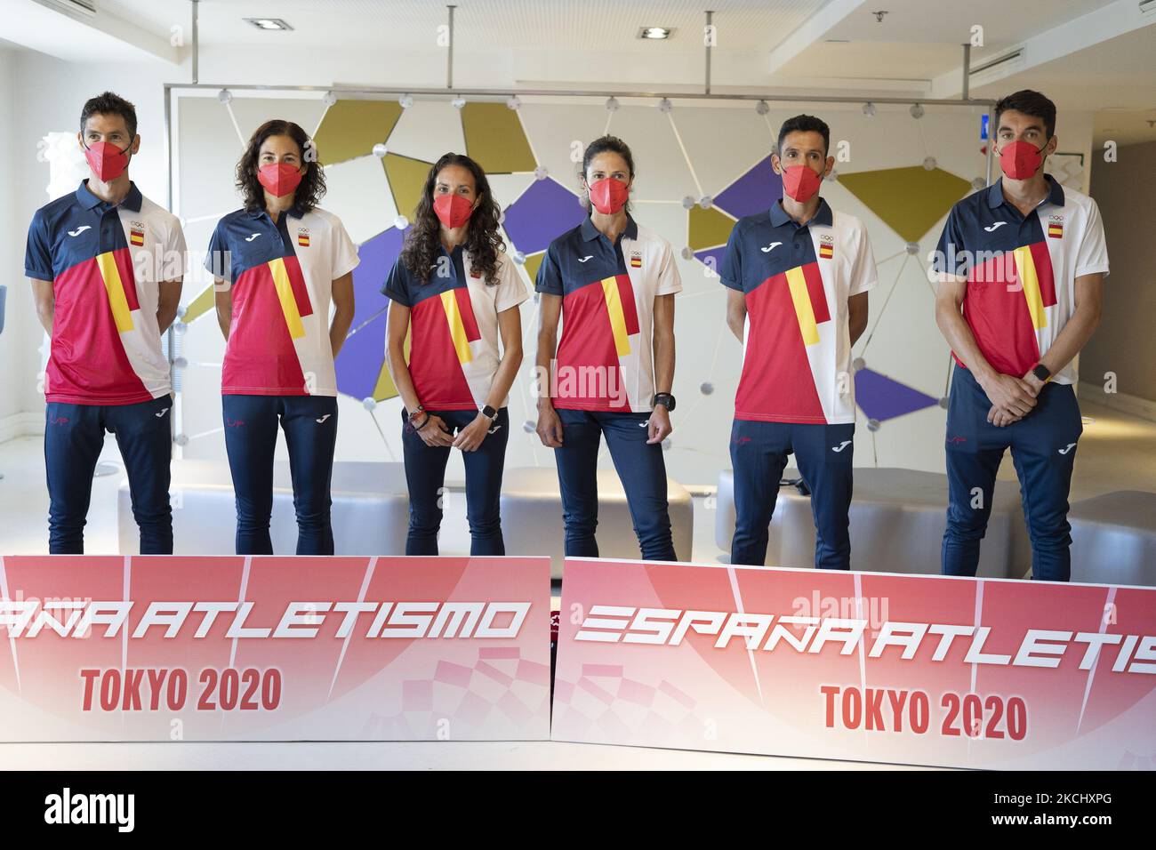 The Spanish athletes who will compete in the March category of the ...