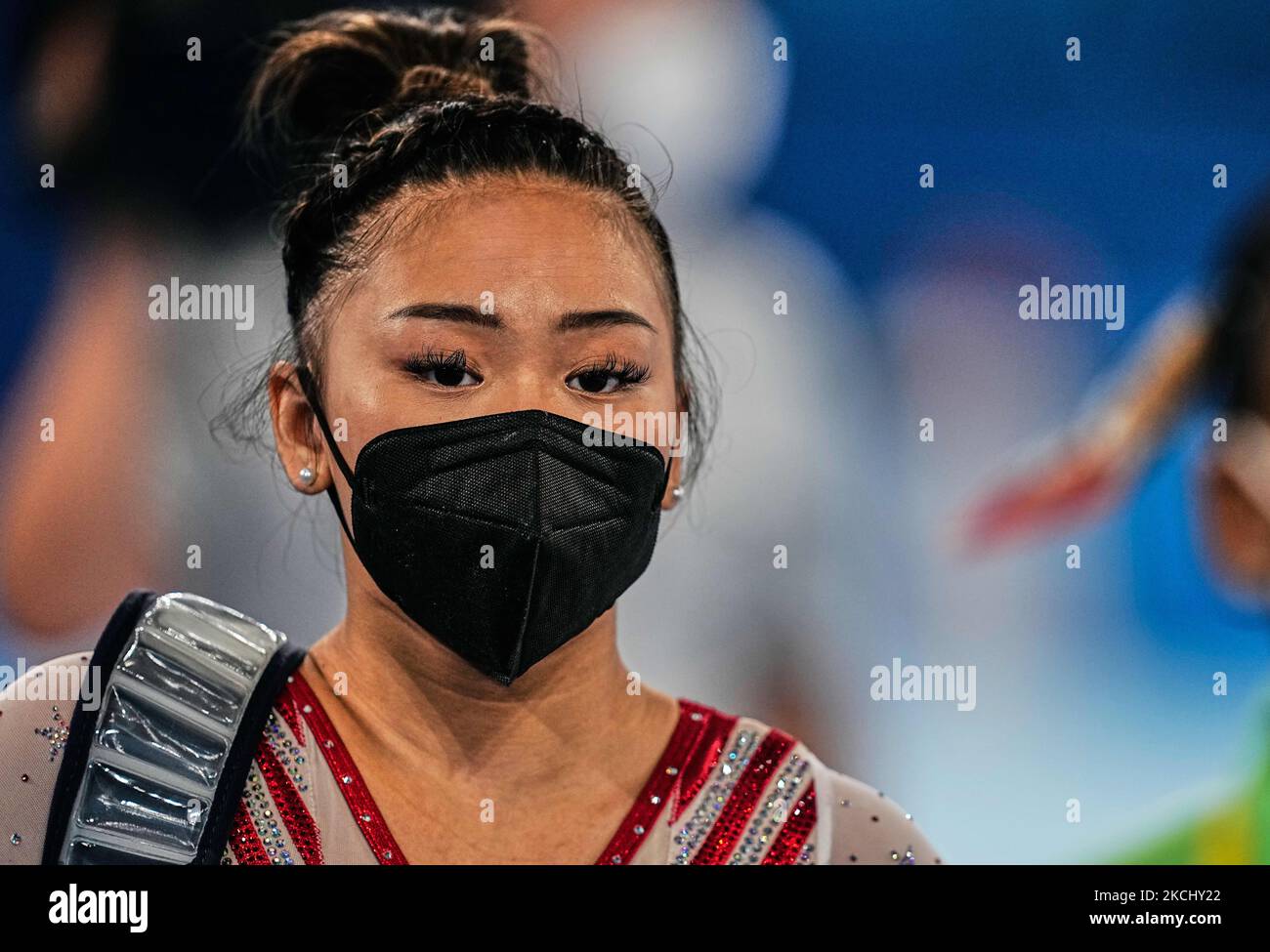 Sunisa Lee of United States of America during the all around artistic ...