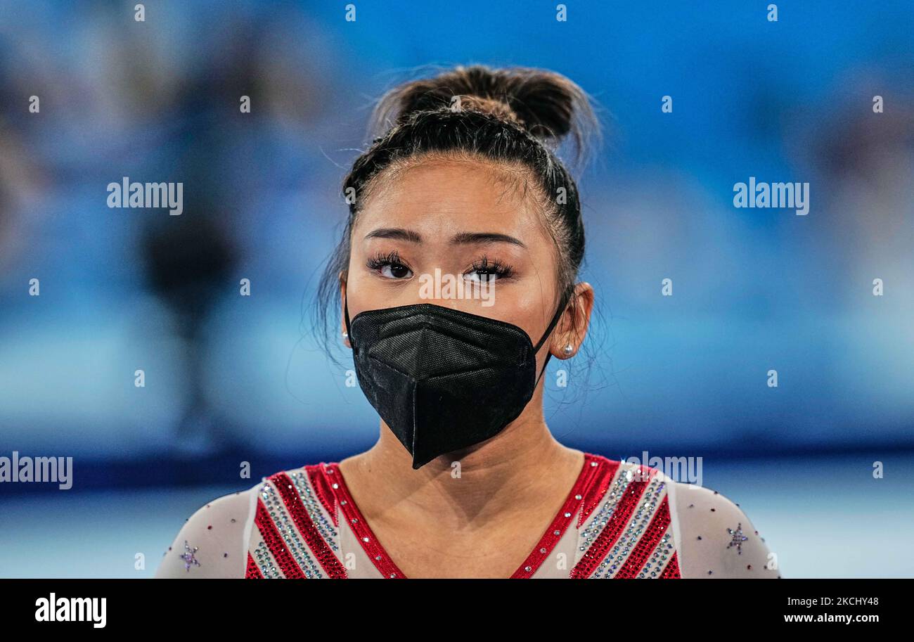 Sunisa Lee of United States of America during the all around artistic ...