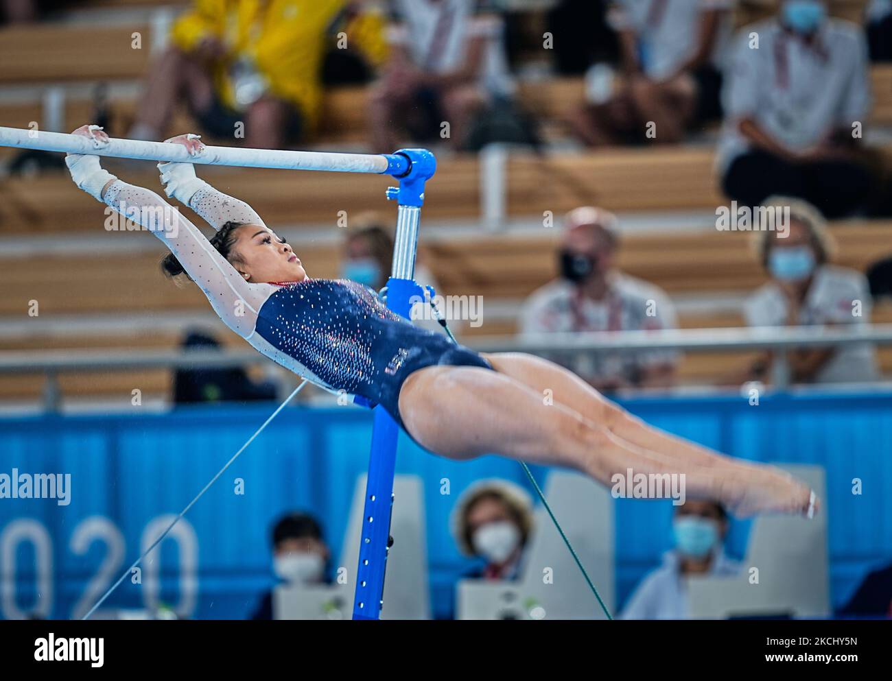 Sunisa Lee of United States of America during the all around artistic ...