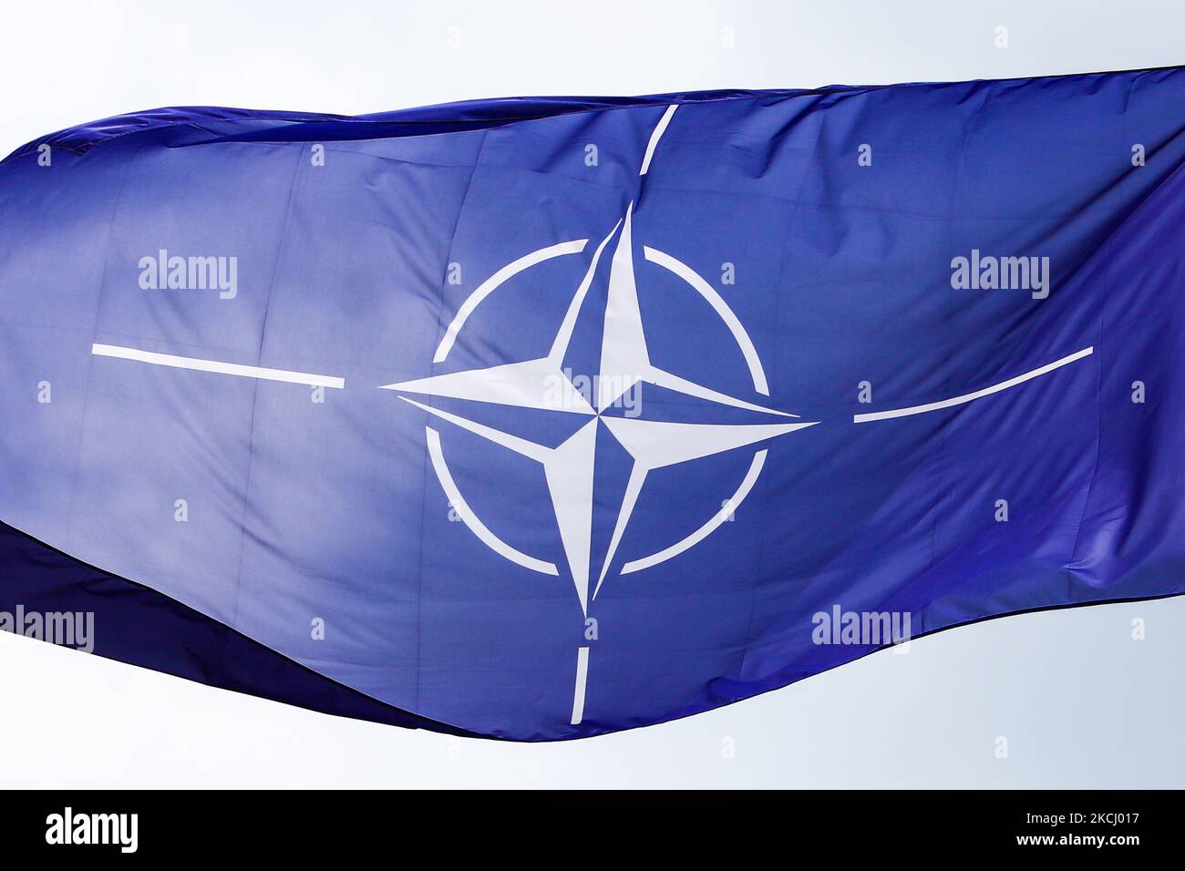 Nato otan flags hi-res stock photography and images - Alamy