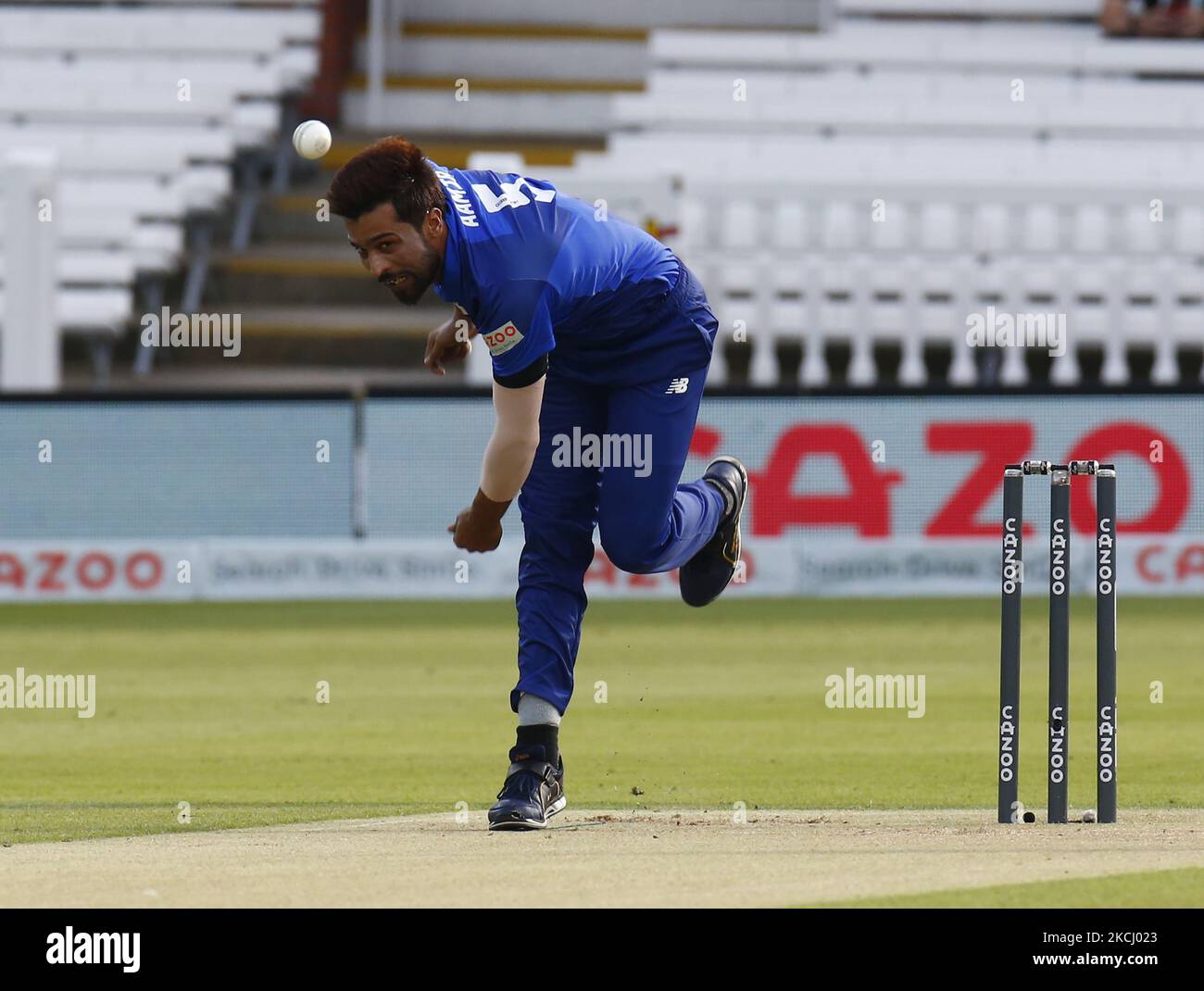 Mohammad Amir of London Spirit during The Hundred between London Spirit ...